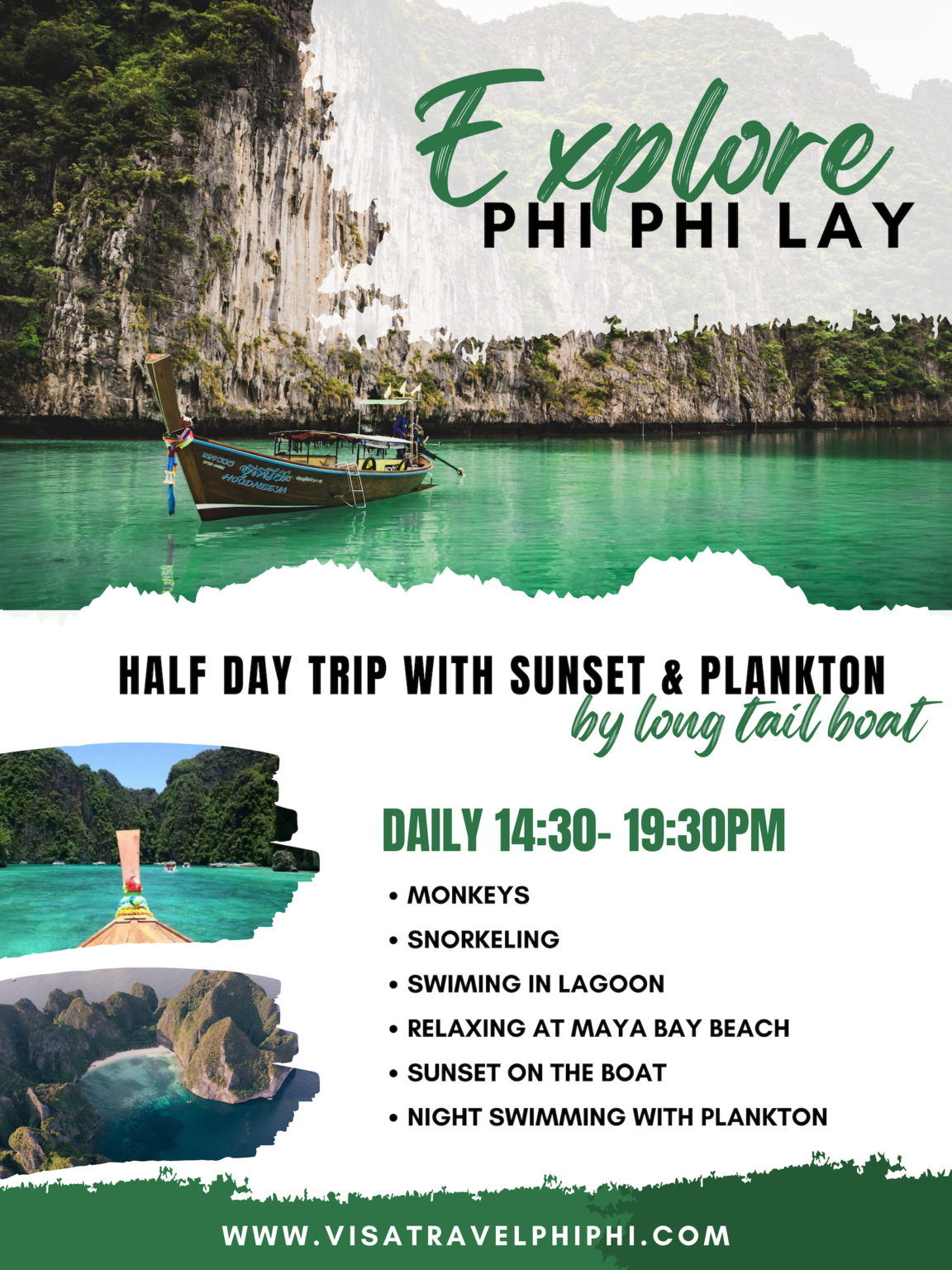 Plankton Tour Phi Phi - Half Day Tour With Sunset BOOK NOW